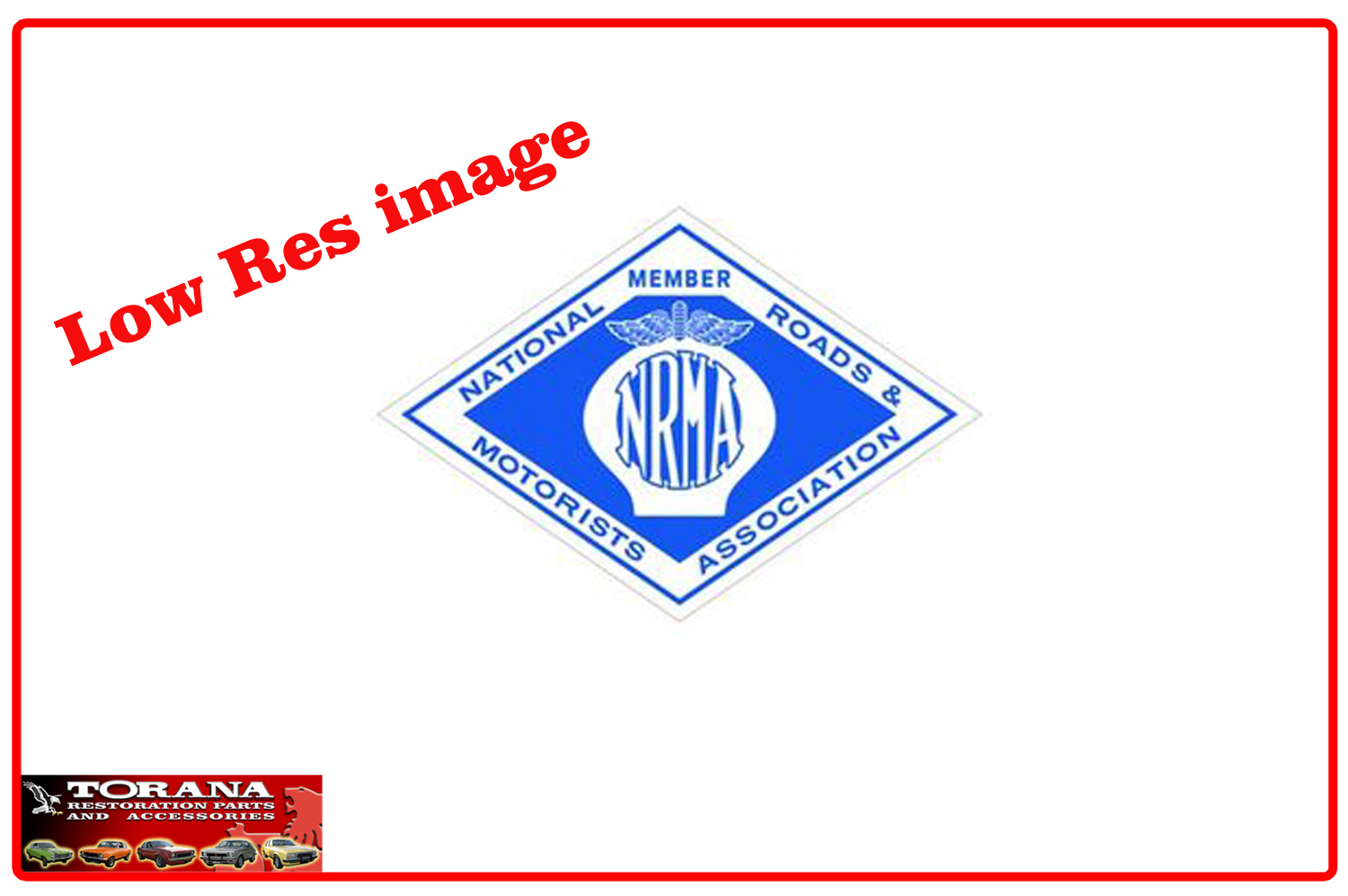 Decal, NRMA – ToranaRPA