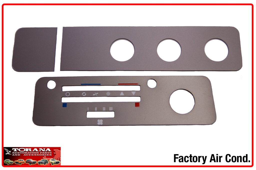 Lower Facia Plates – Air Cond., LX – ToranaRPA